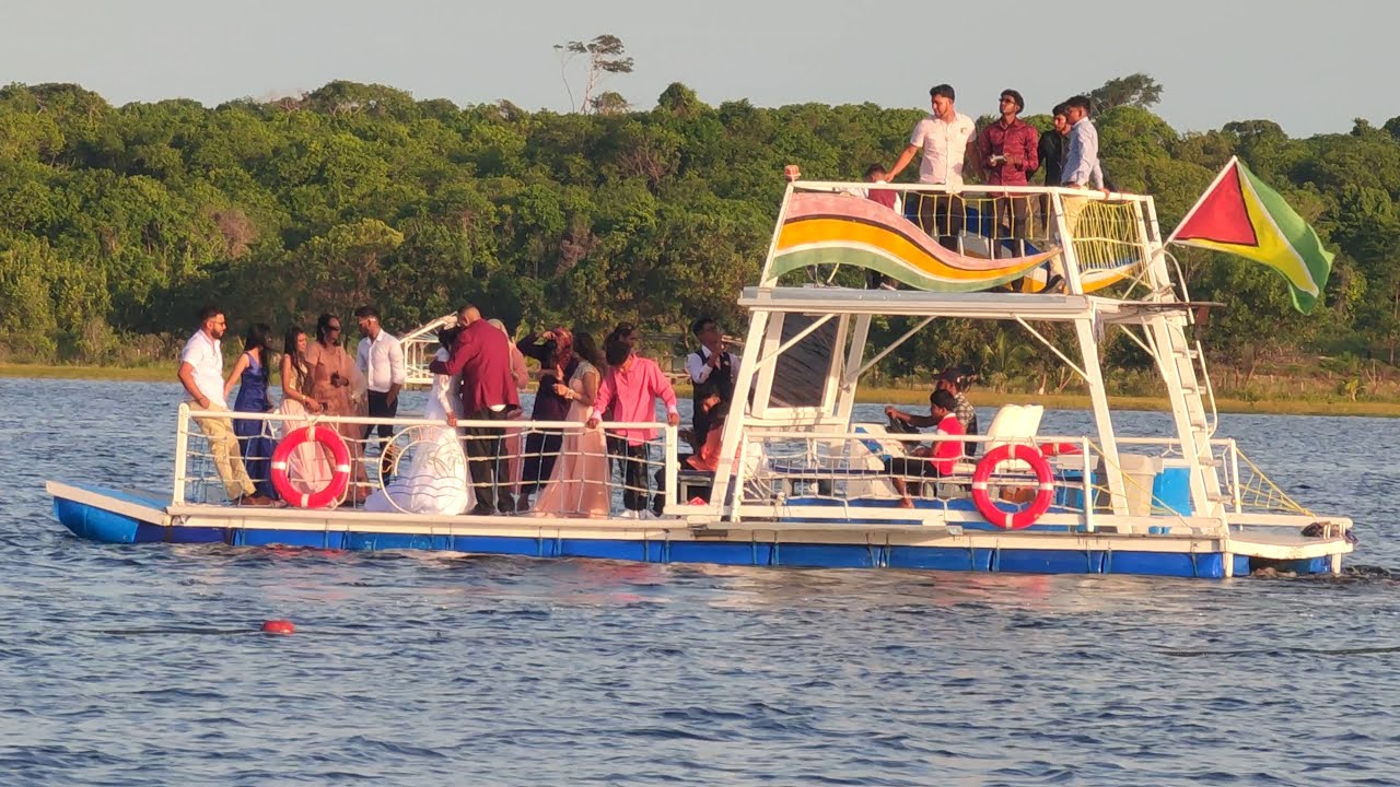 Weekend Getaway @ Lake Mainstay Resort, Essequibo - YouTube