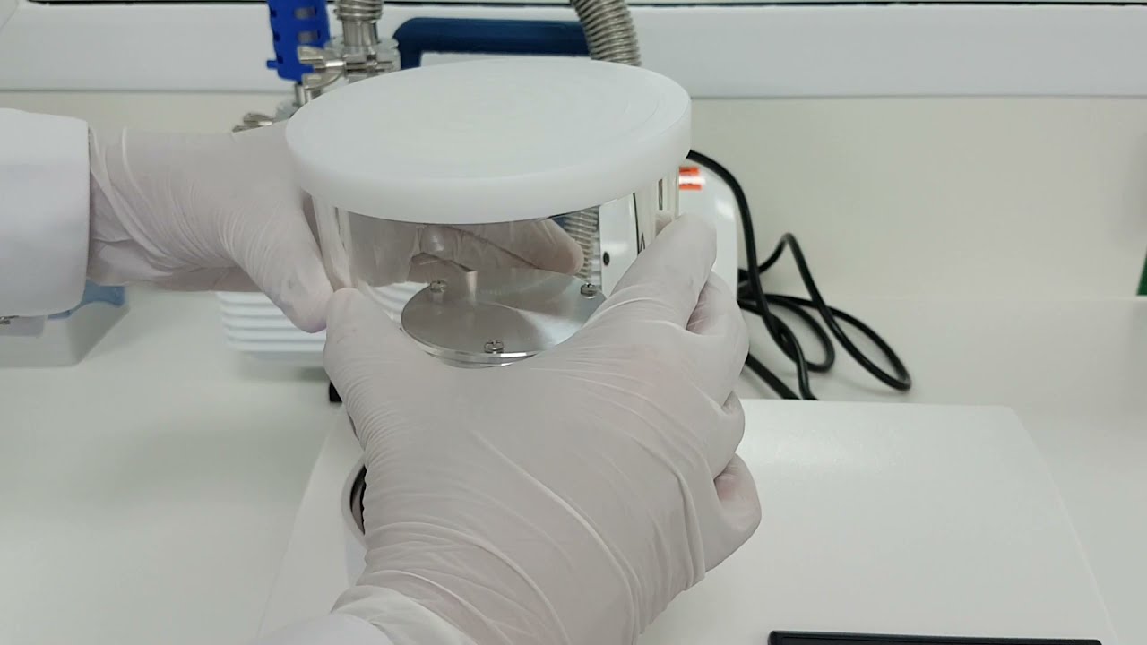 1. Sample preparation grid glow discharge - YouTube