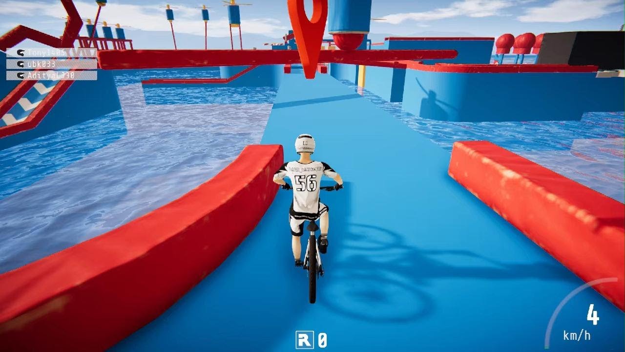 Trying to complete bike out 3 in desenders - YouTube