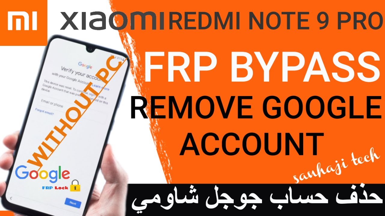 Xiaomi Redmi Note 9 Pro FRP Bypass MIUI 12 Without PC 2022 remove ...