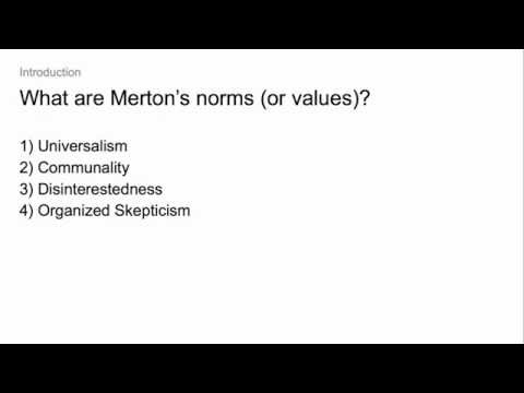 What Are The Norms Of Scientific Research