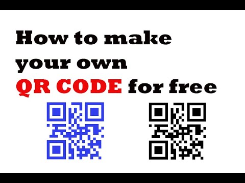 How to make QR code Free - YouTube
