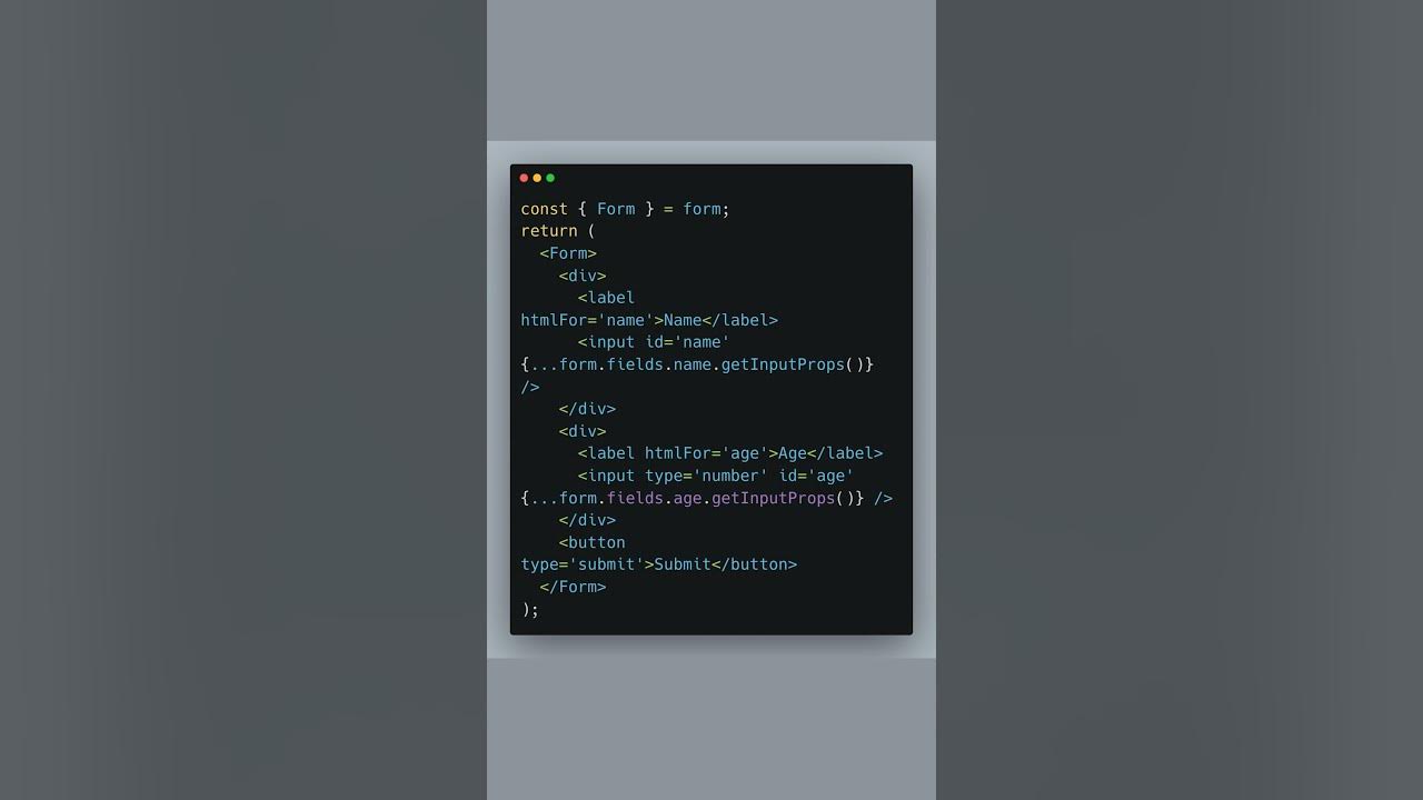 Seamless Form Validation with Zod & TanStack #webdev - YouTube
