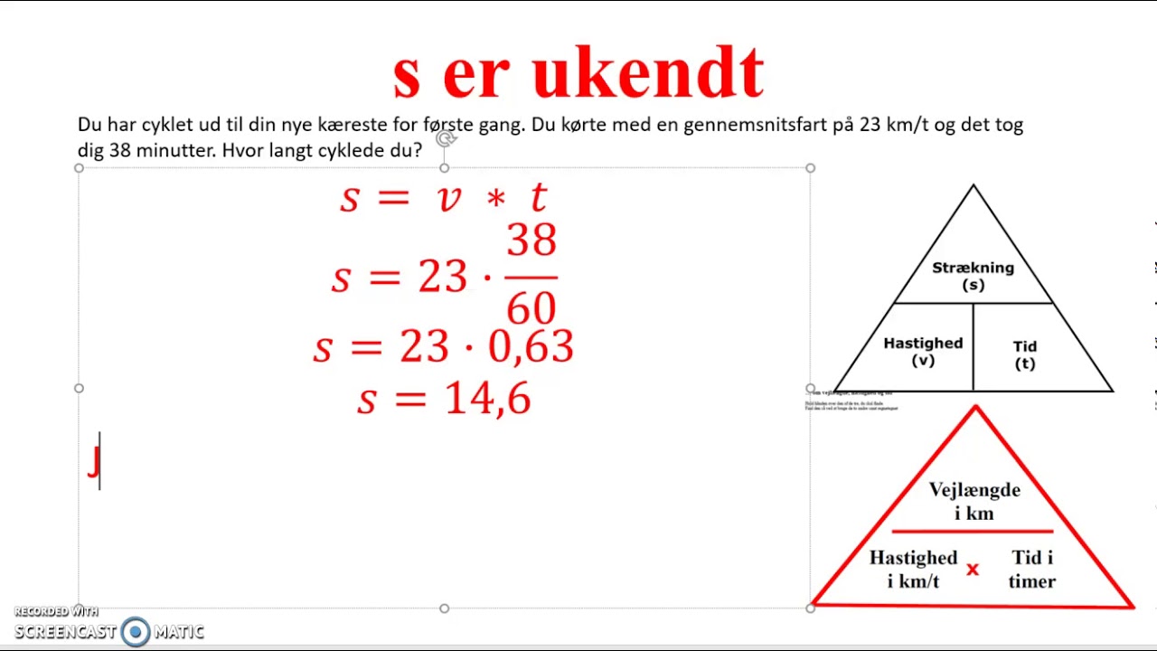 Fart teori og eksempler - YouTube