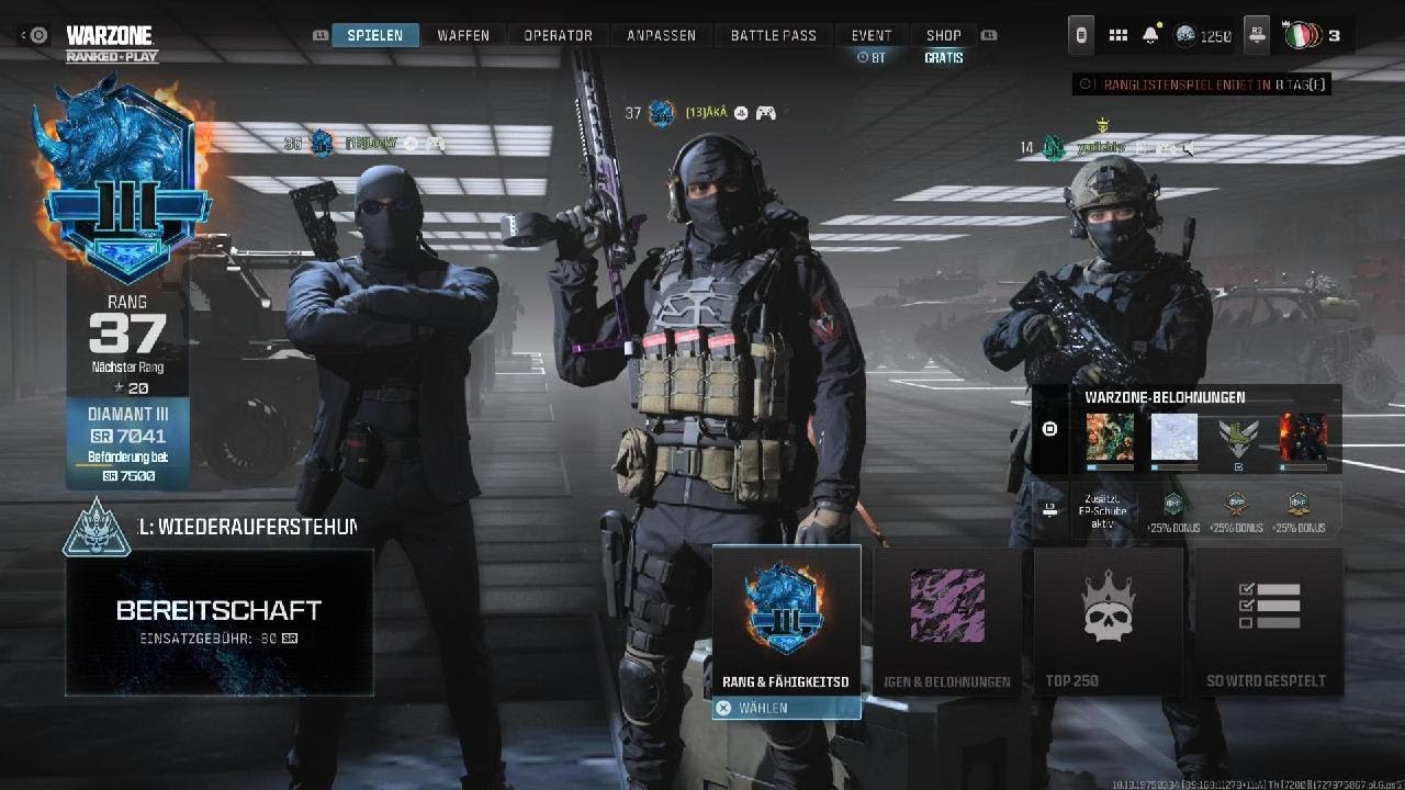 Call of Duty_ Road to Crim 08.10.2024 Warzone Rangliste - YouTube