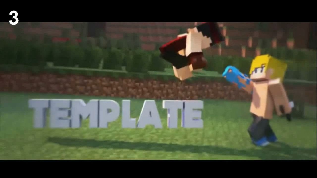 NEW 2016 Top 10 Intro Templates Minecraft + Free Download [Blender, C4D ...