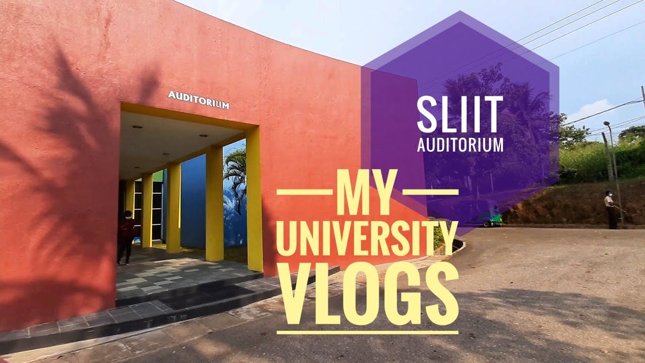 Exploring SLIIT Part IV | Auditorium Side | Our University - YouTube