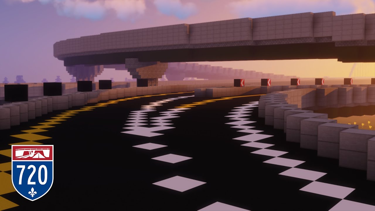 North River | Highway Trip In Minecraft At Night #4 !!! - YouTube