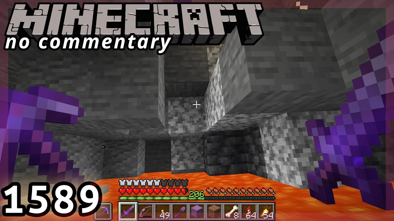 Late-Game Minecraft 1589 :: Falling into a Lava Lake - YouTube