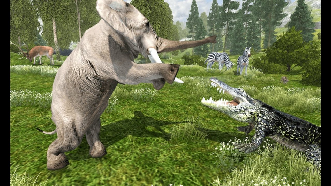 Ultimate Elephant Simulator - Elephant Vs Lion, Tiger, Rhino, Giraffe ...