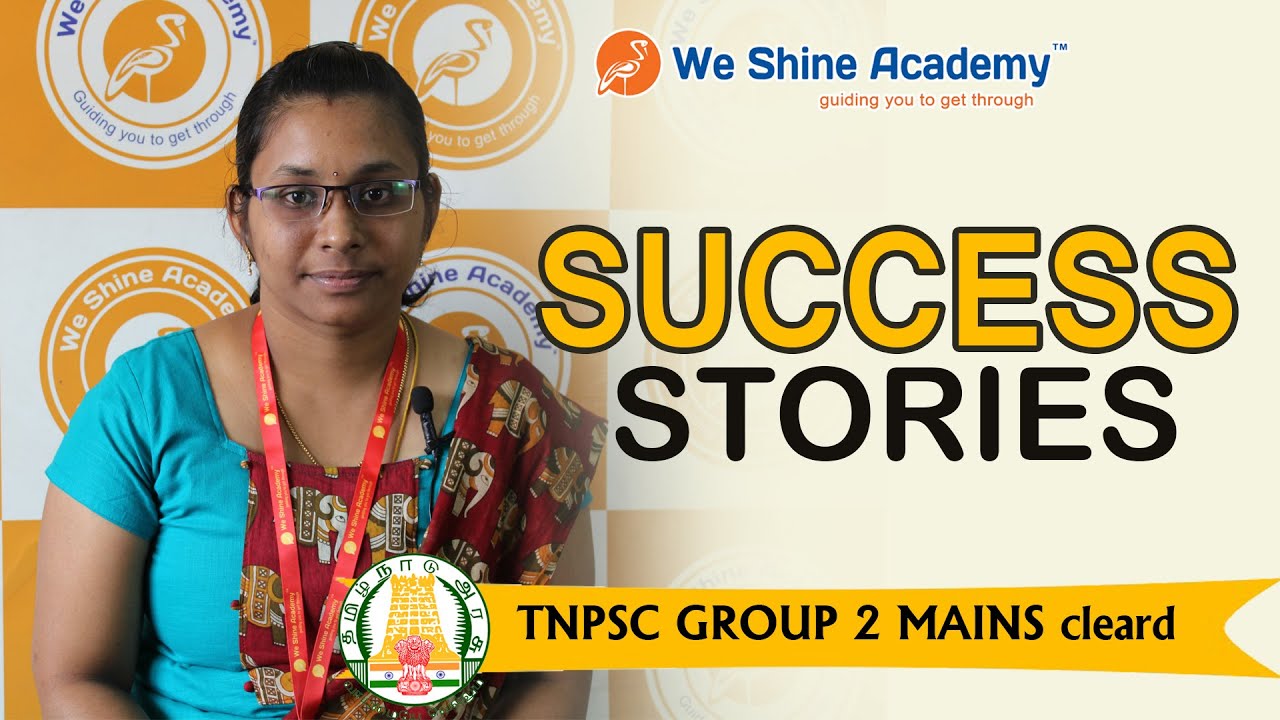 TNPSC Success Story | S.Subanya | TNPSC Group 2 Mains Cleared | We ...