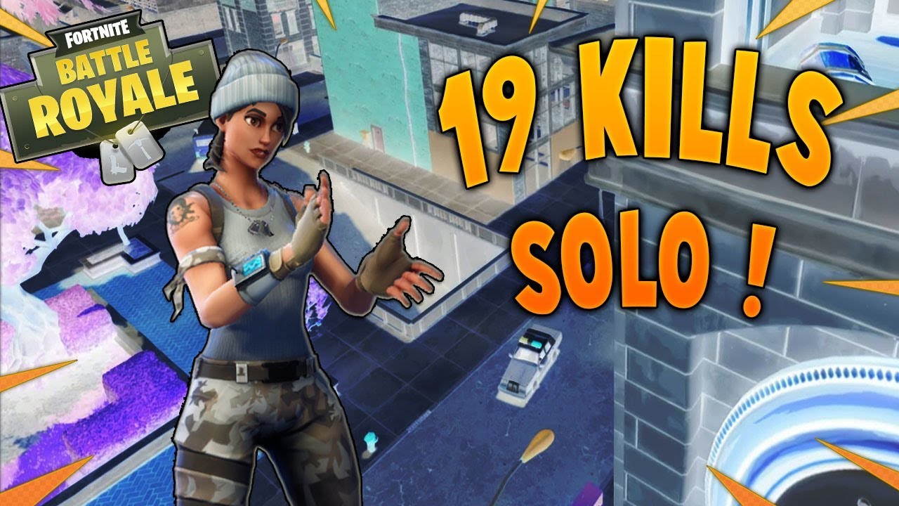 FORTNITE | 19 KILLS ! SOLO GAMEPLAY (PS4 PRO) - YouTube