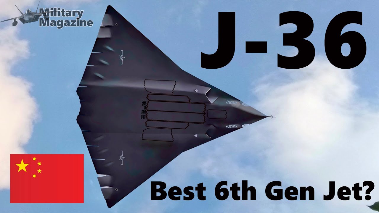 Chengdu J-36 | the best 6th-generation jet yet, what are you think ...