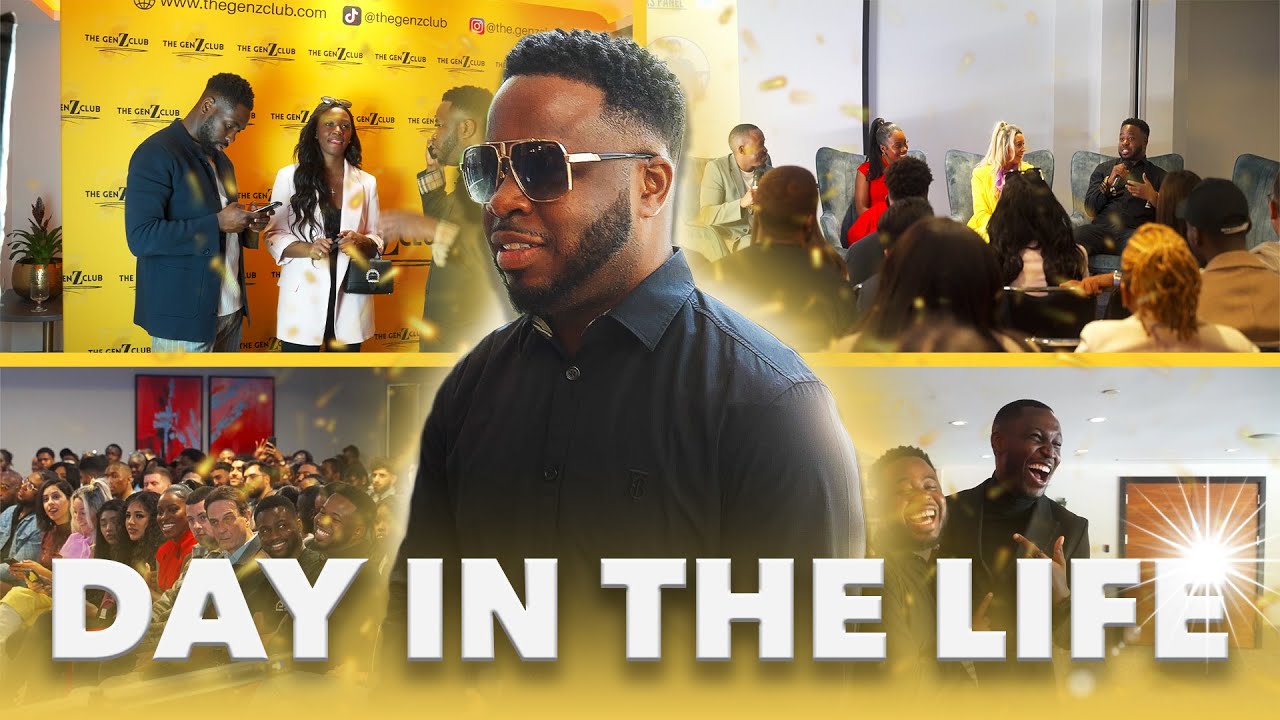 On Stage At The Gen Z Event - Day In The Life - YouTube