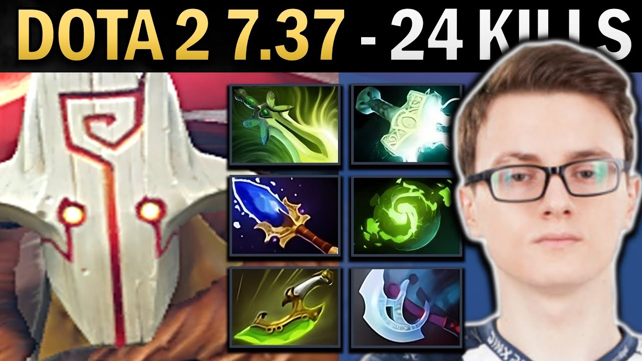 Juggernaut Dota 7.37 Miracle with Refresher and 24 Kills - TI14 - YouTube