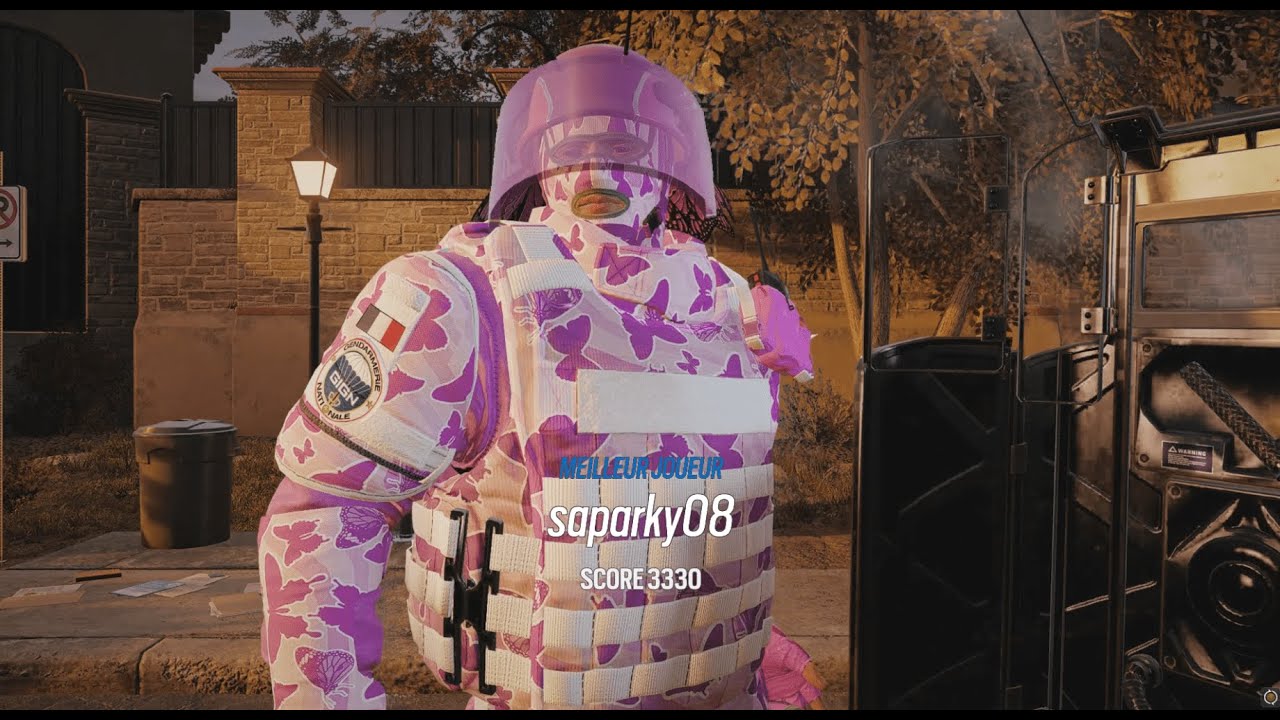 Rainbow Six Siege - Montagne elite mvp animation but with Rainbow is ...