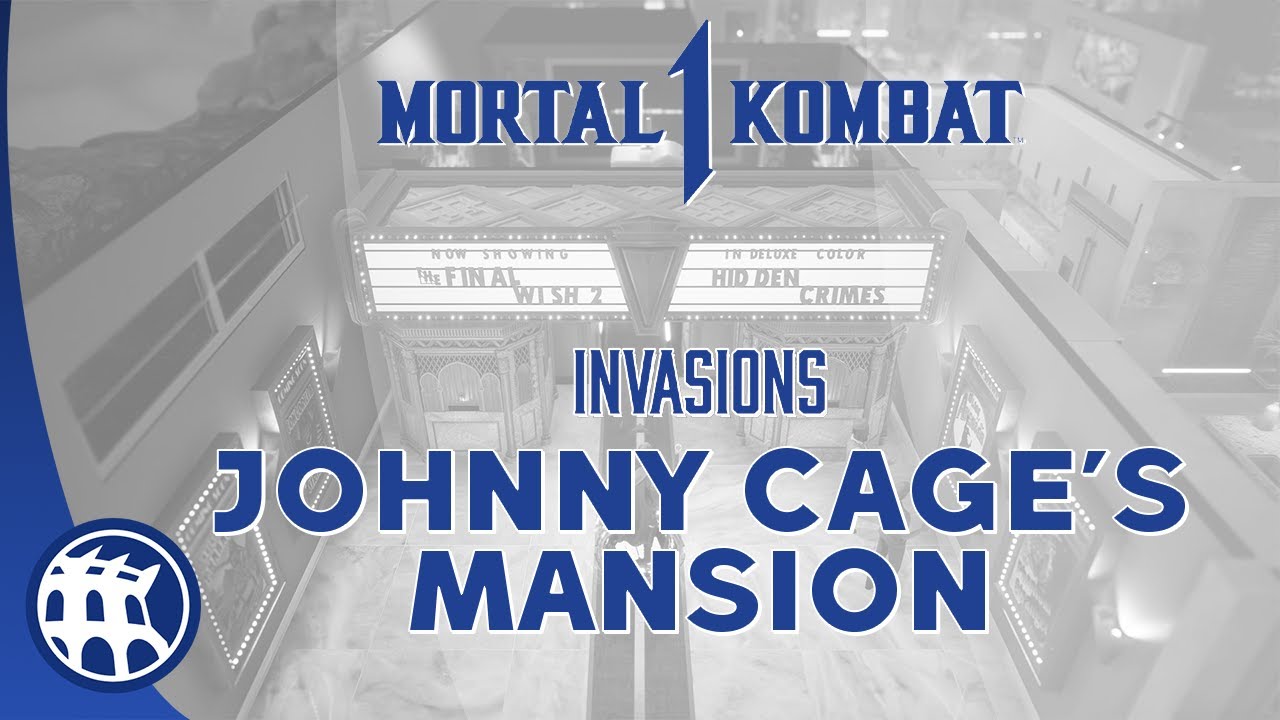 Mortal Kombat 1 Invasions: Johnny Cage's Mansion Playthrough (Rain's ...