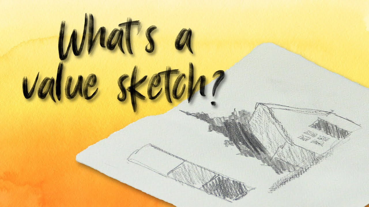 How a value sketch will make you a better painter (tutorial) - YouTube