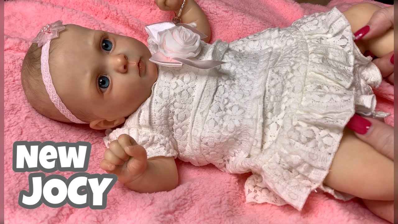 Reborn Jocy Olga Auer kit newborn size reborn baby video - YouTube