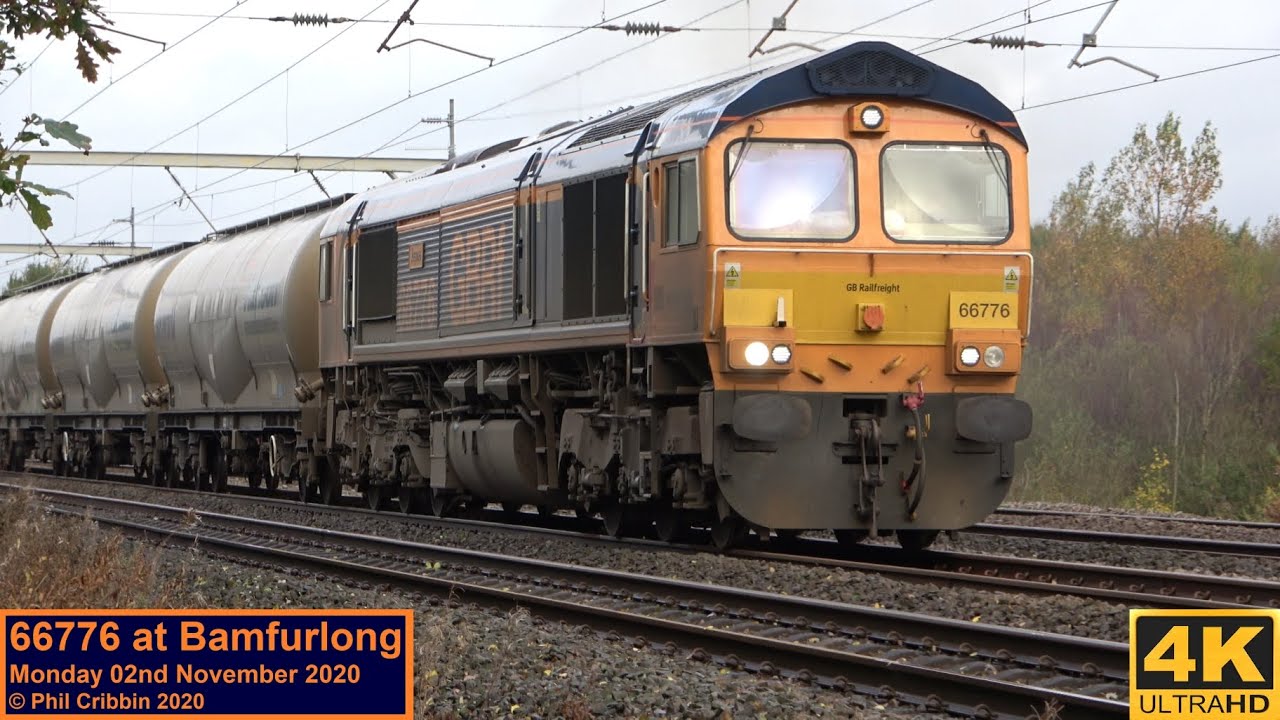 66776 at Bamfurlong - 02nd November 2020 - YouTube