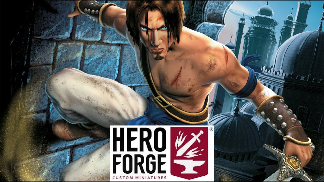 Hero Forge: Custom Miniatures from Game 8 (Prince) - YouTube