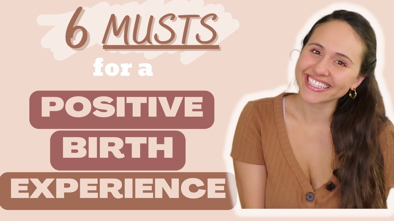 How to have a POSITIVE Natural Birth | Tips to prepare for Labor - YouTube