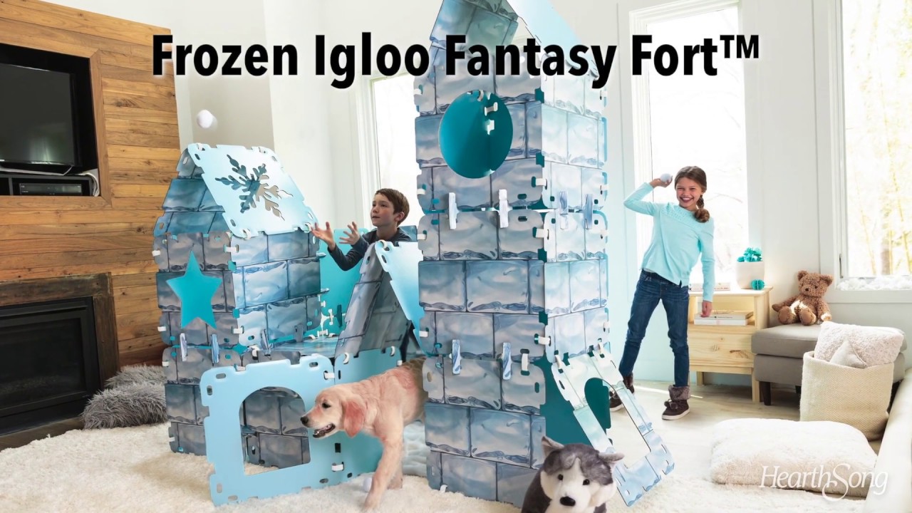 Frozen Igloo Fantasy Fort™ - YouTube