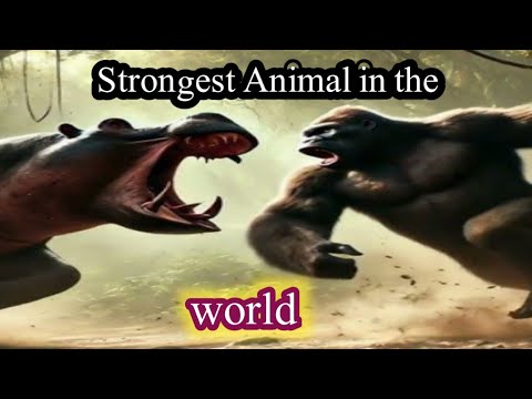 Strongest Animals in the world | Land Animal | Earth | strong Animal ...
