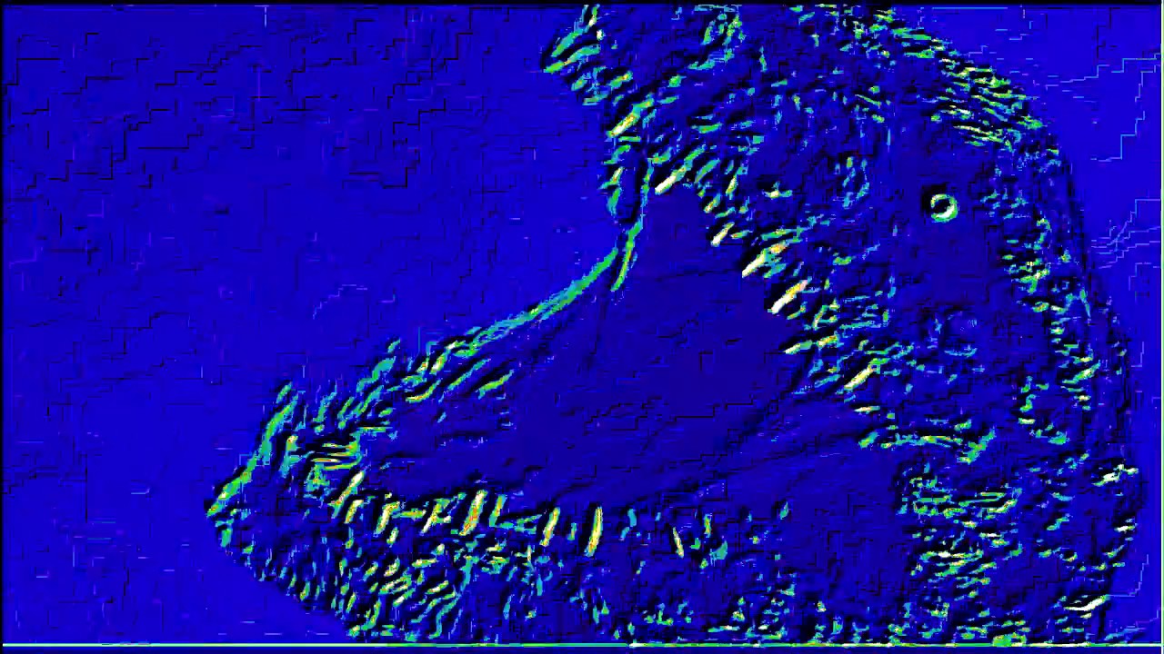 Godzilla's Roar, but replaced with Pink Guy yelling (Distorted) - YouTube