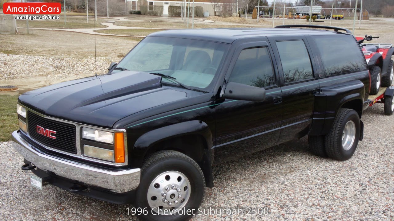 1996 Chevrolet Suburban 2500 - YouTube