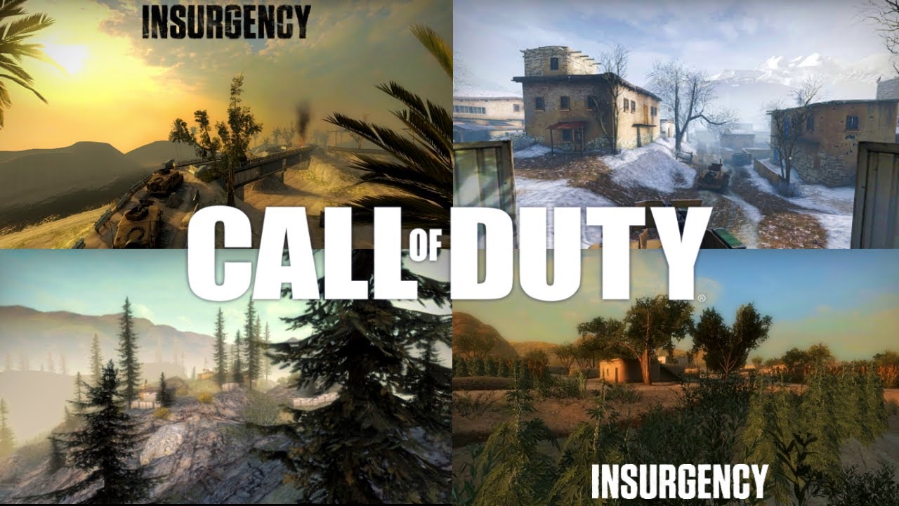 Maps from INSURGENCY in CALL OF DUTY! - YouTube