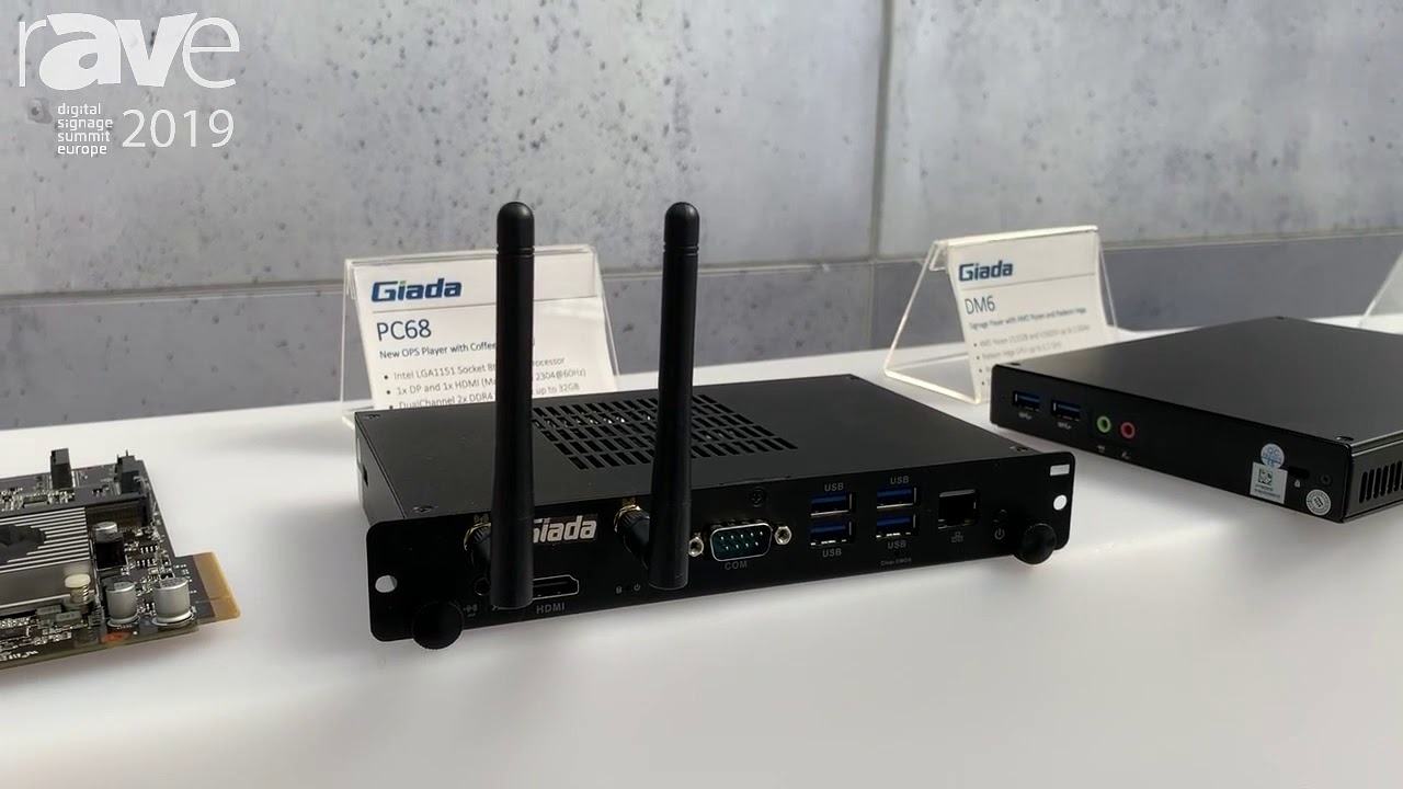 DSSE 2019: Concept International Introduces Giada PC68 OPS and DM6 ...