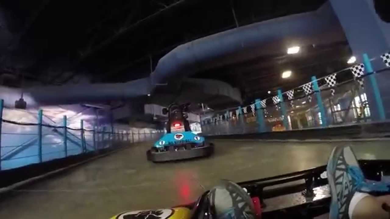 Go-Kart Racing at Kalahari Resorts - YouTube