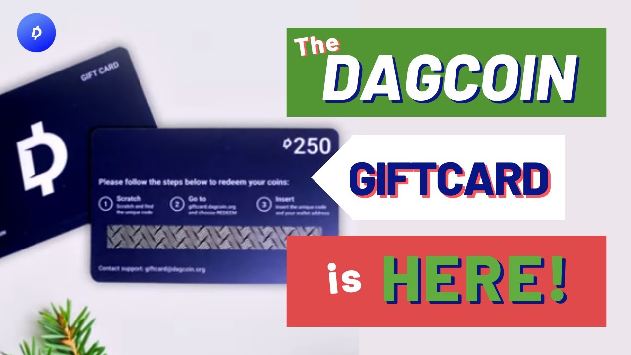 Introducing the Dagcoin Giftcard - DagCoin Promotions - YouTube