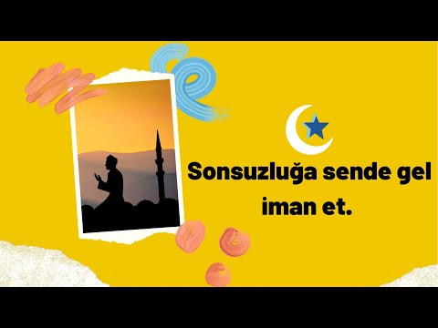 Dua et herşey senin olsun!.