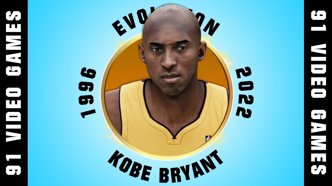 KOBE BRYANT, the evolution in video games [1996 - 2022] - YouTube