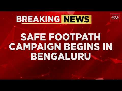 Bengaluru Launches Safe Footpath Drive To Clear Encroachments And Remove Abandoned Vehicles