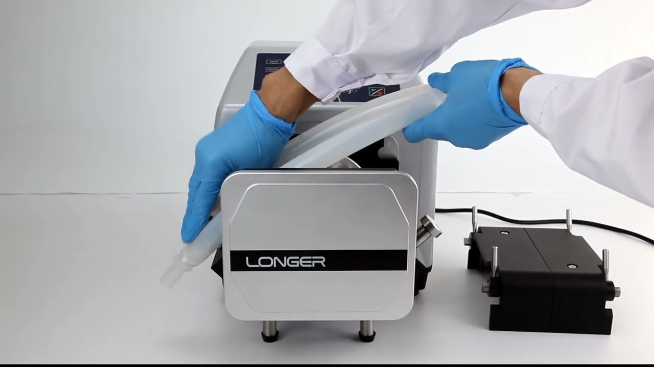 Installation of hose assembly for LPH pump head of dPOFLEX GP01 ...