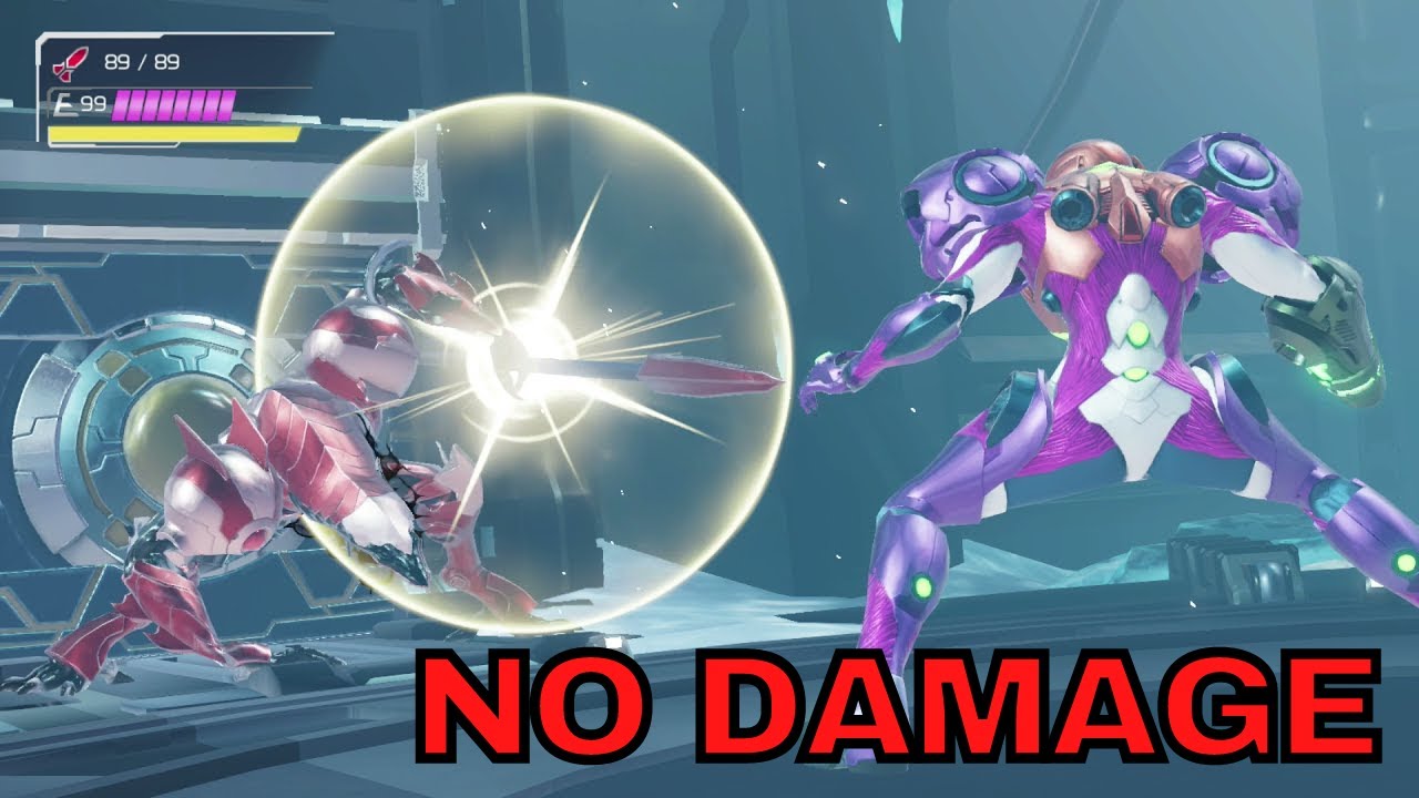 Metroid Dread Shield Chozo Soldier Boss Fight! (NO DAMAGE) - YouTube