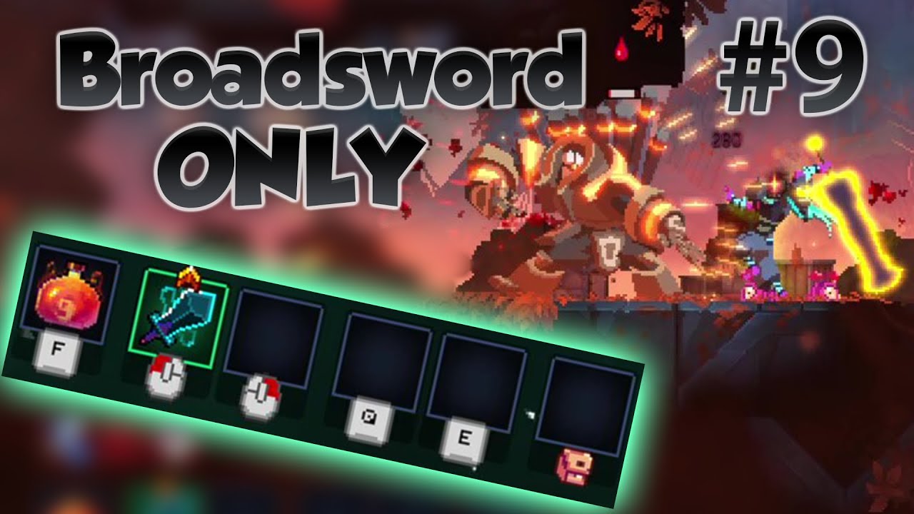 [5BC] Dead Cells - Broadsword only - A to Z Solo Challenge #11 - YouTube