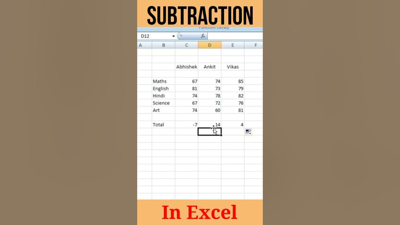 How To Subtract In Excel Subtraction In Excel What Is The Formula how-to-subtract-in-excel-subtraction-in-excel-what-is-the-formula