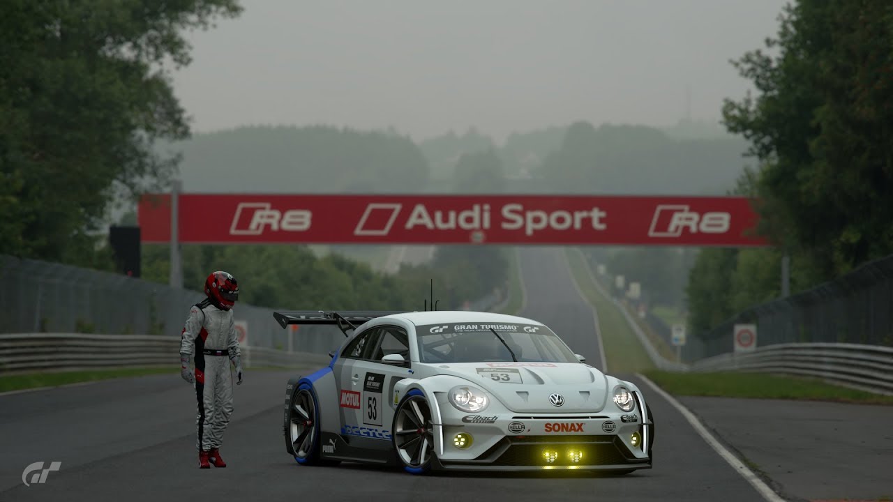 GT SPORT - Volkswagen Beetle GT3 - Nürburgring 24h - Time Attack - 8:10 ...