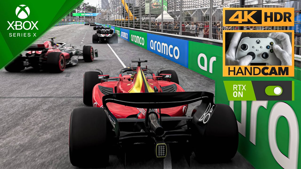 F1 2023 (XSX) Gameplay Realistic Graphics - NEW Ferrari Design ...
