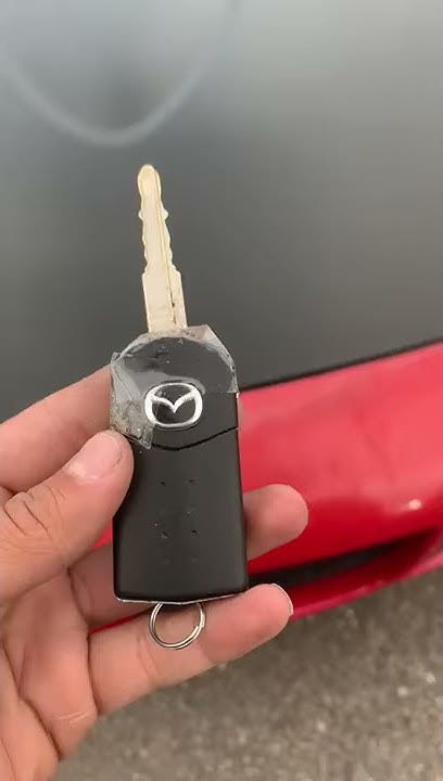 PROGRAMMING MAZDA REMOTE KEY. - YouTube
