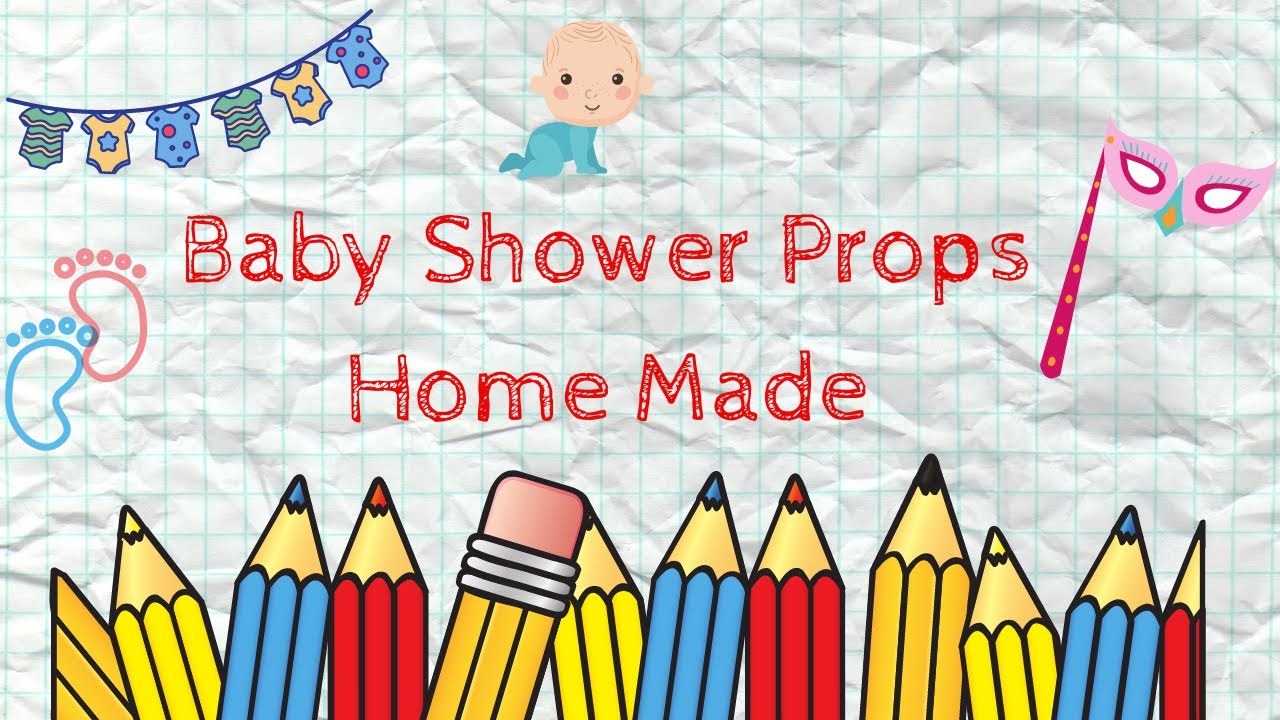 Easy & Fun Baby Shower Props You Can Make Yourself | Home Made Props🧵# ...