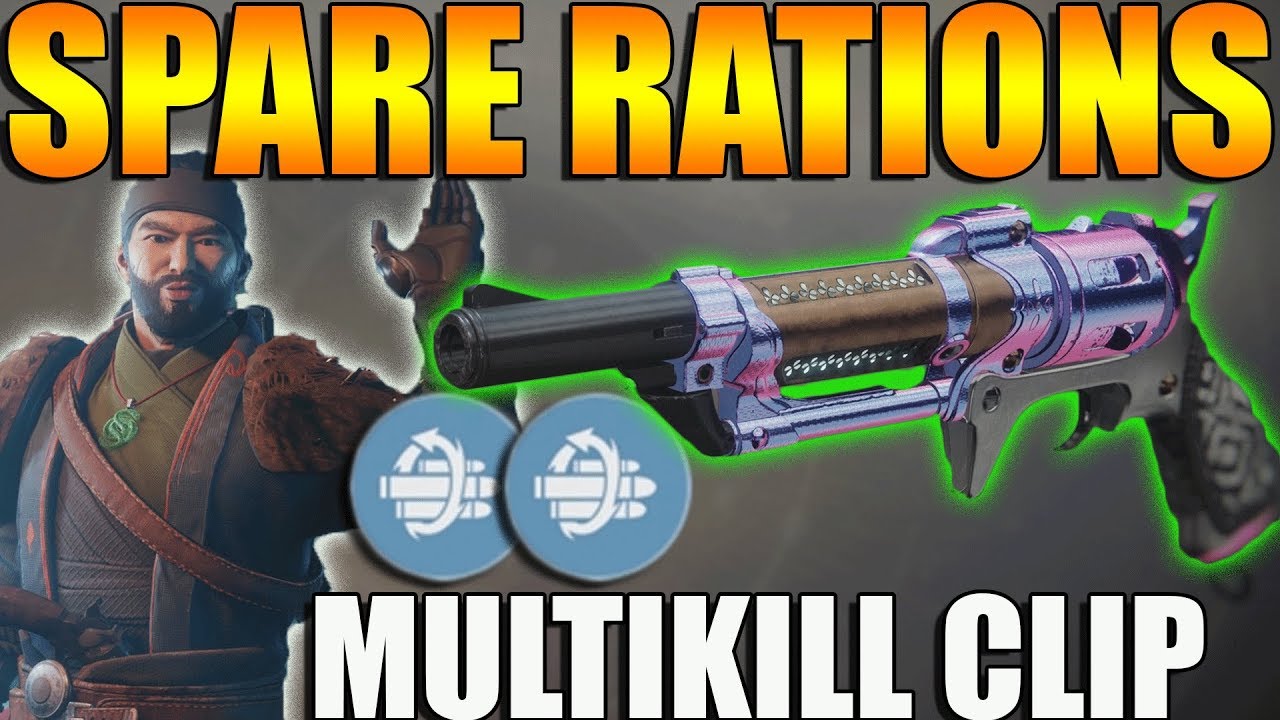 NEW Gambit Prime Hand Cannon SPARE RATIONS PvP Gameplay Review ...