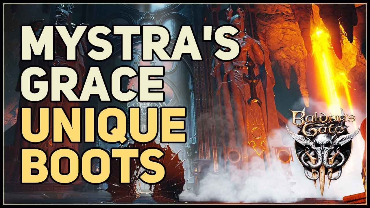 Mystra's Grace Location Baldur's Gate 3 Feather Fall Boots - YouTube