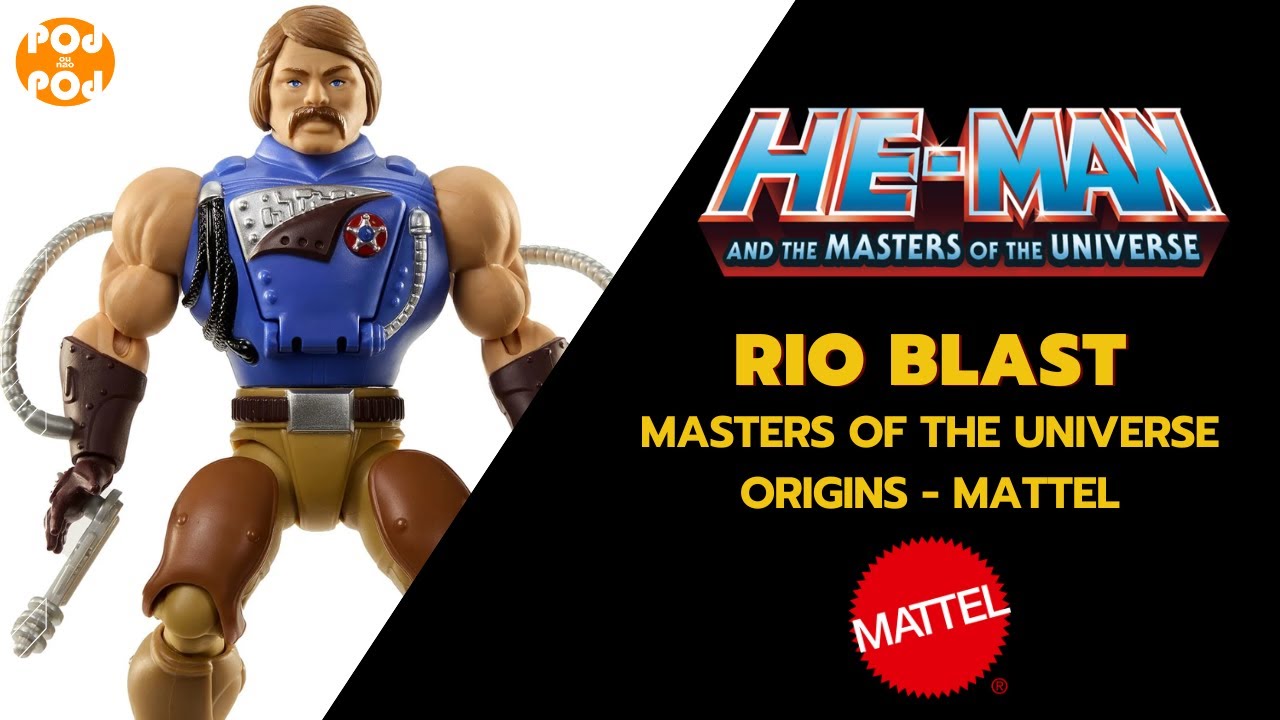 HE-MAN tem um AMIGO do VELHO OESTE! RIO BLAST - Masters of The Universe ...