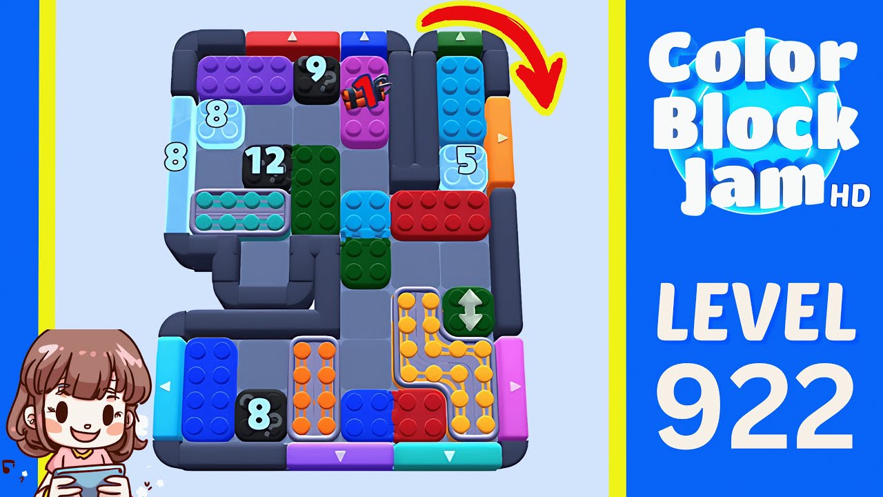 Color Block Jam Level 922 Solution Walkthrough - YouTube