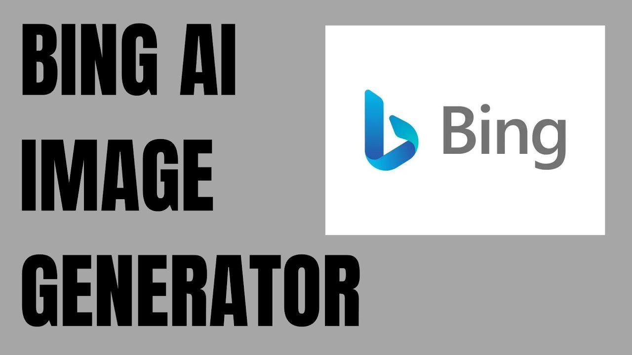 How to use Bing AI Image Generator - YouTube